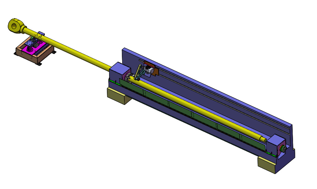 15m Steel Hydraulic Cylinder Rod Polishing Machine | 0.25μm Precision